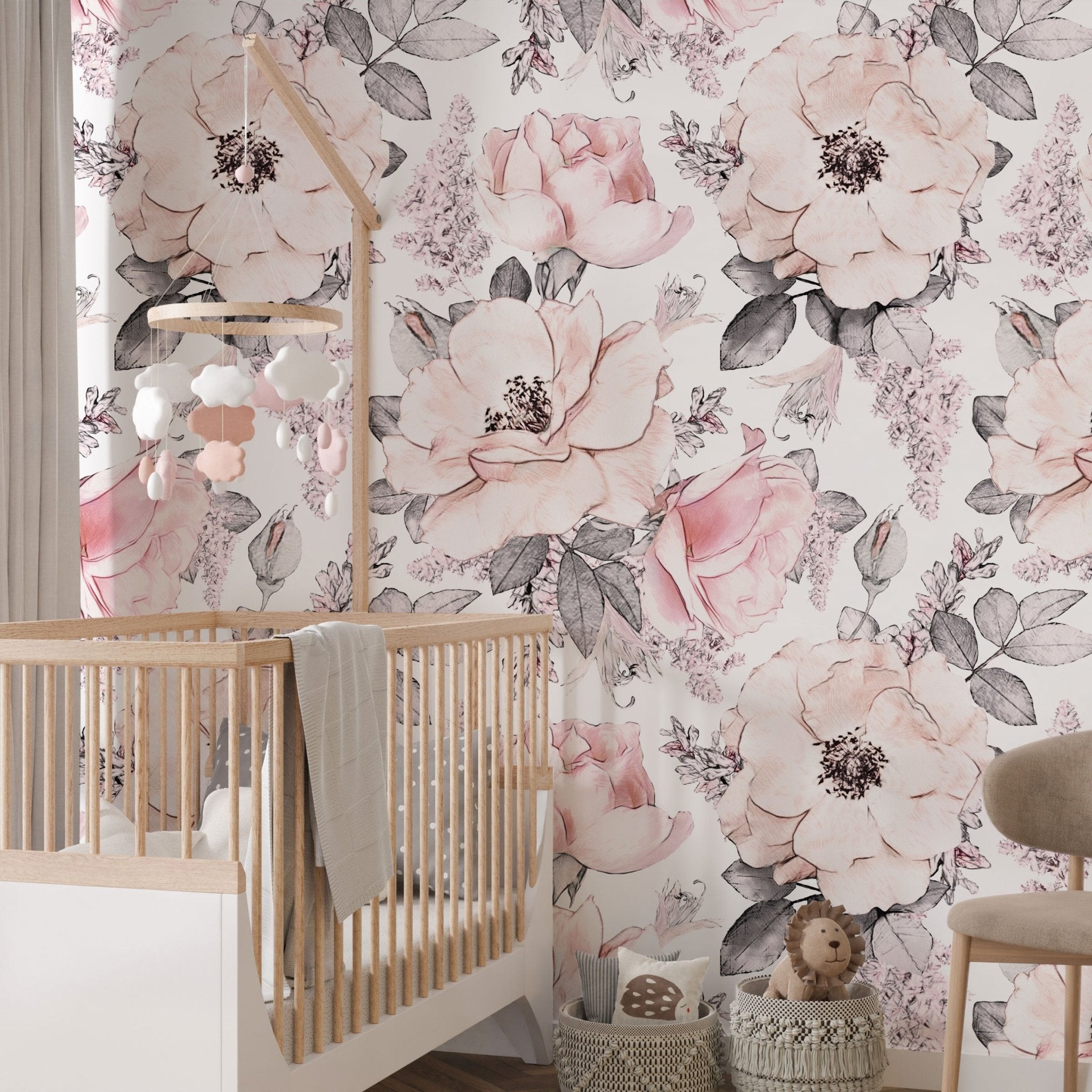 Elise Floral Wallpaper – Jack Harry and Ollie