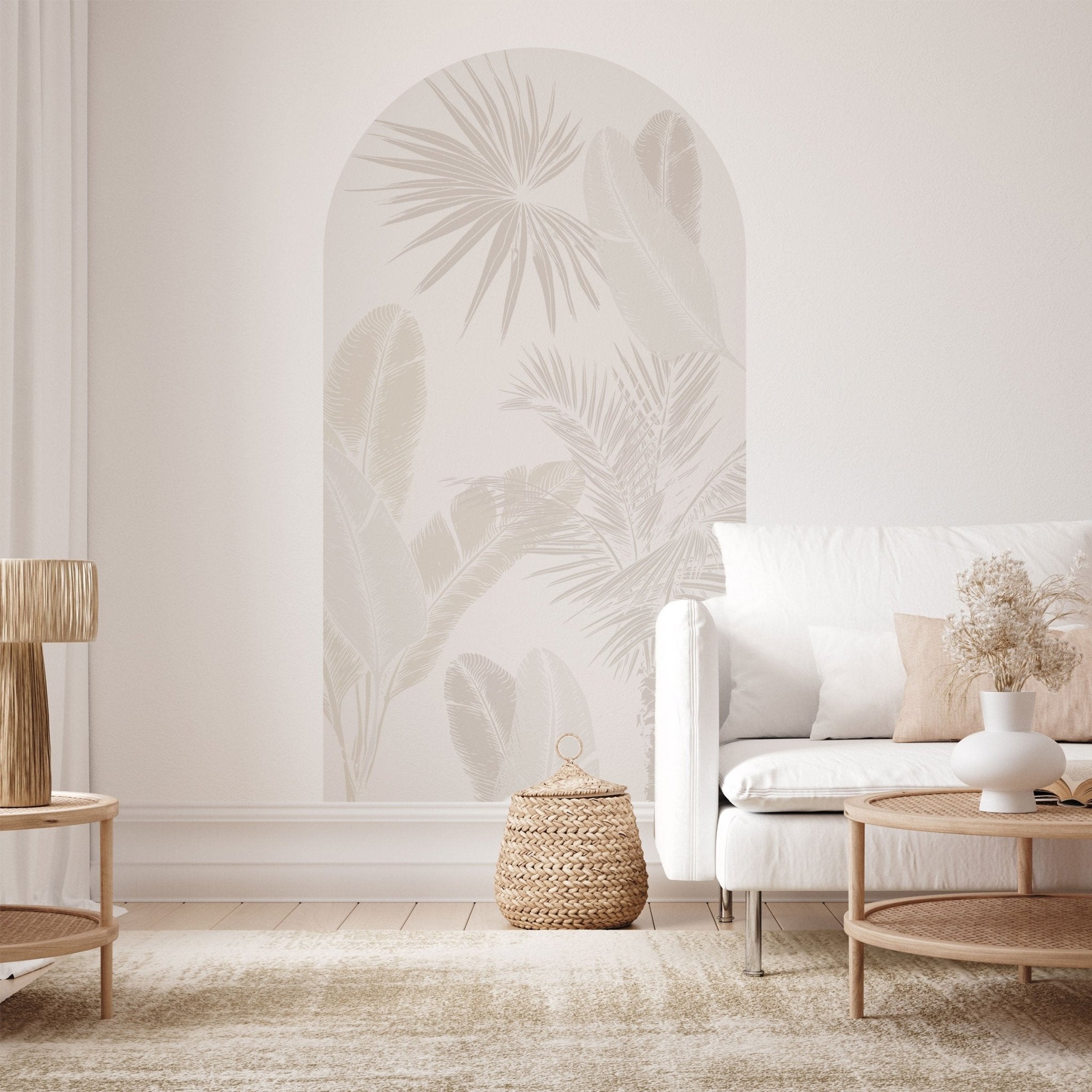 Tropical Soft Palm Arch Wall Decals – Jack Harry and Ollie