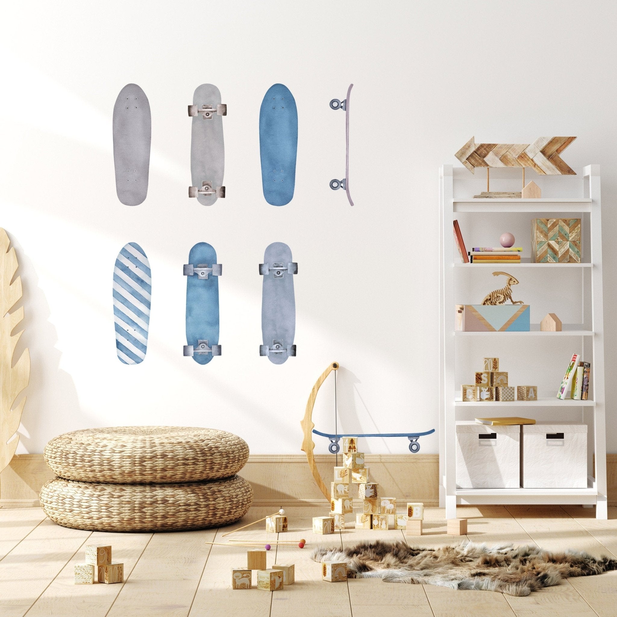 Skateboard and Ramp Wall Decals – Jack Harry and Ollie